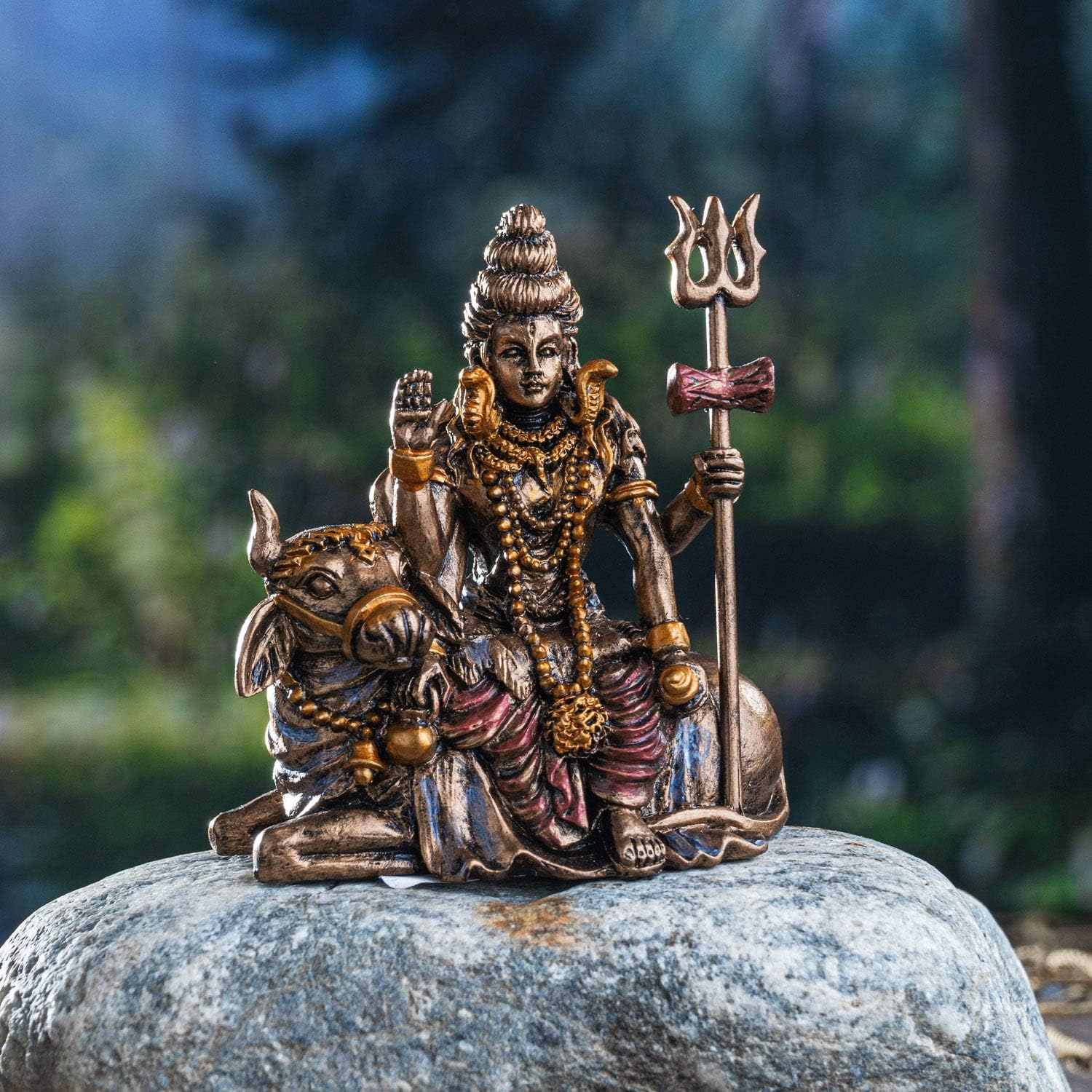 Pacific Giftware Hindu God Lord Shiva Miniature Statue Resin Figurine ...