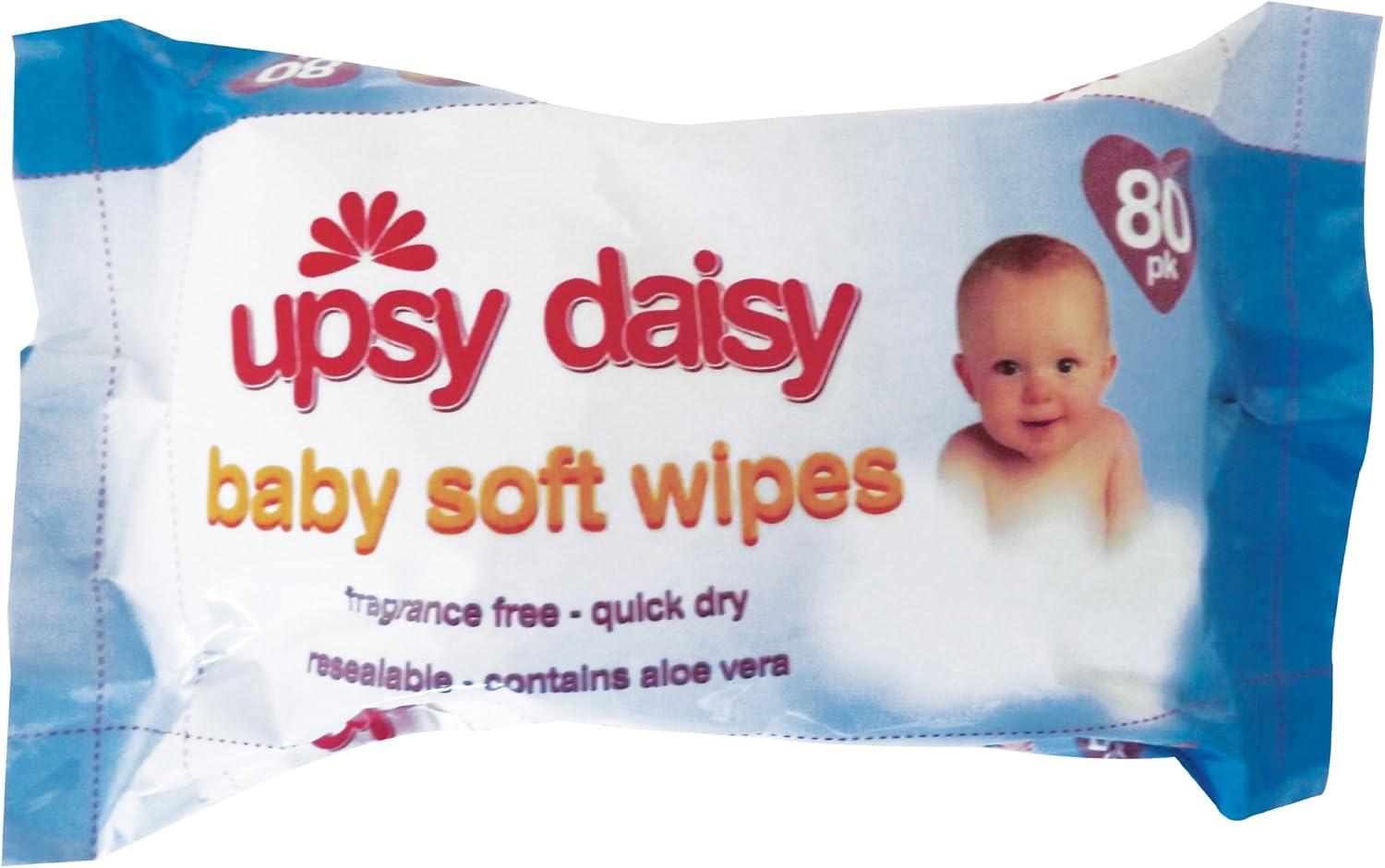 Upsy Daisy Baby Soft Wipes 80pk : Amazon.co.uk: Beauty