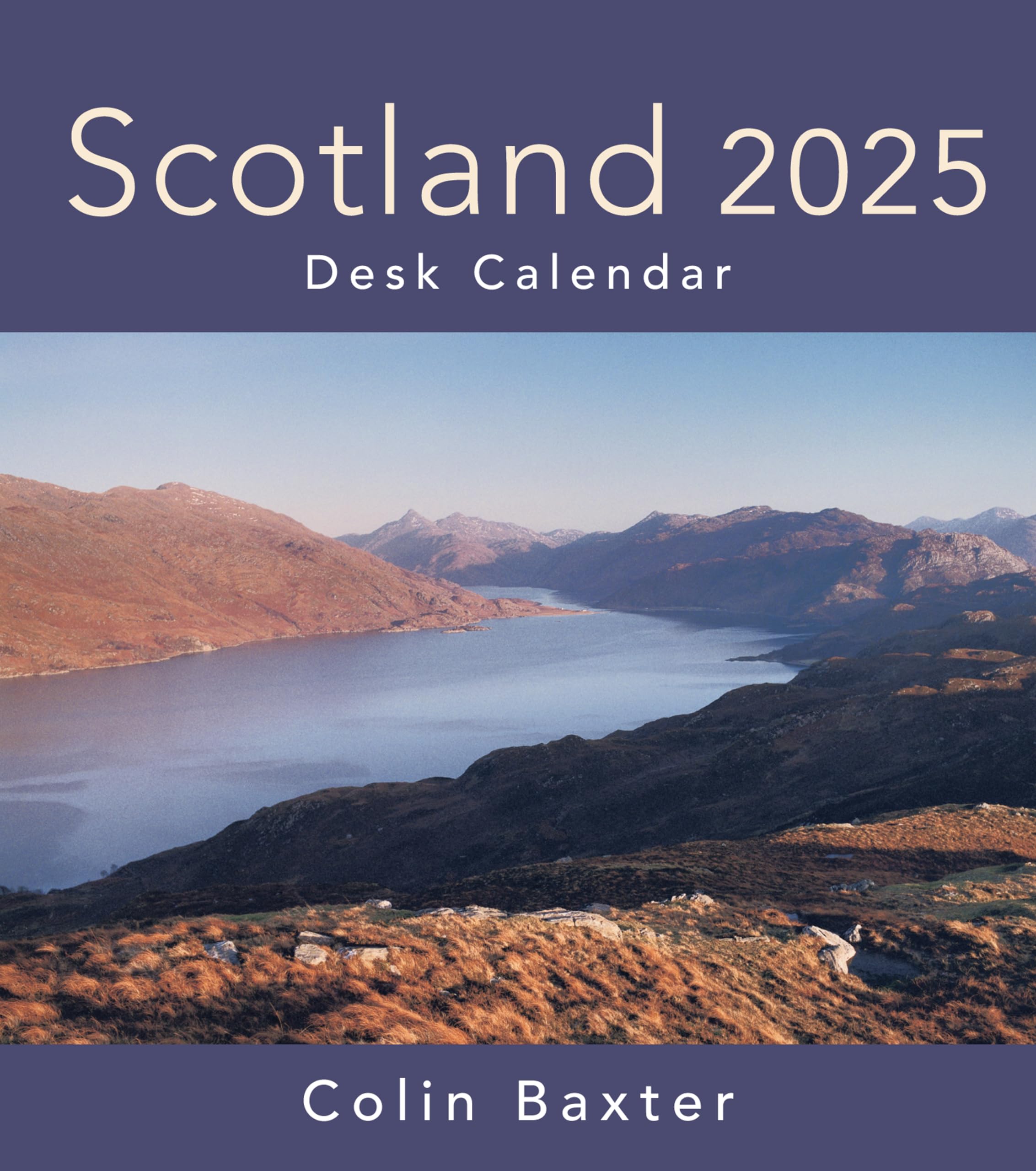 2025 Scotland Calendar: Scotland Desktop Easel Calendar - Desk Calendar - 12 Months : Colin ...