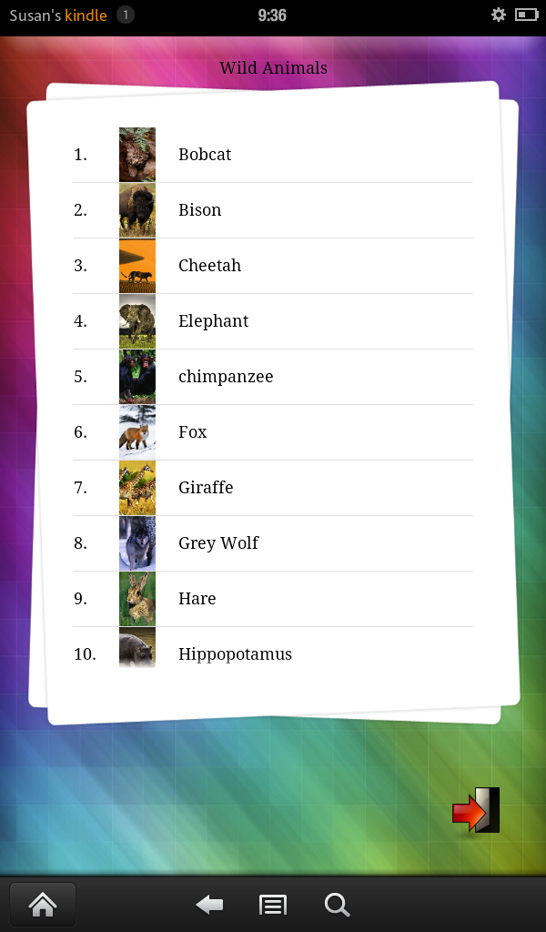 Wild Animals - App on Amazon Appstore