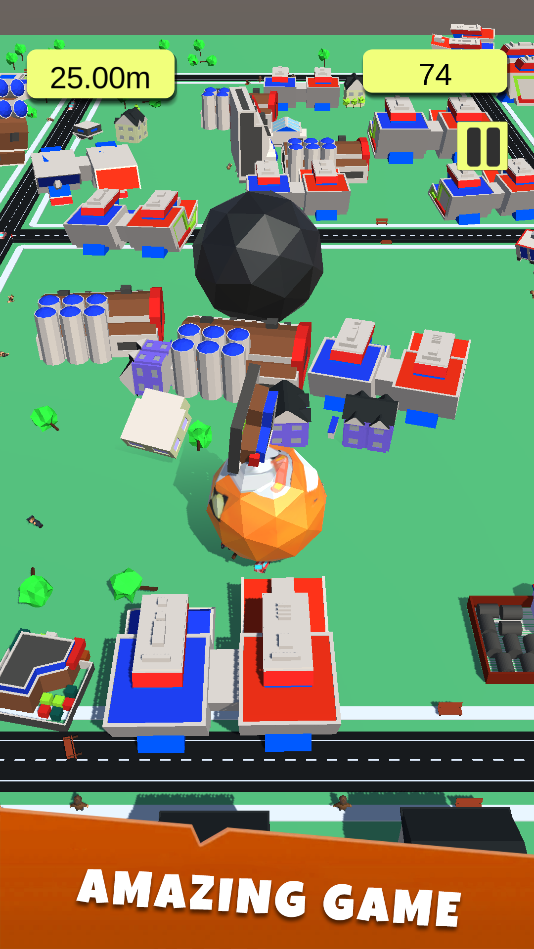 Big Rolling Ball City Destroy Game - App on Amazon Appstore