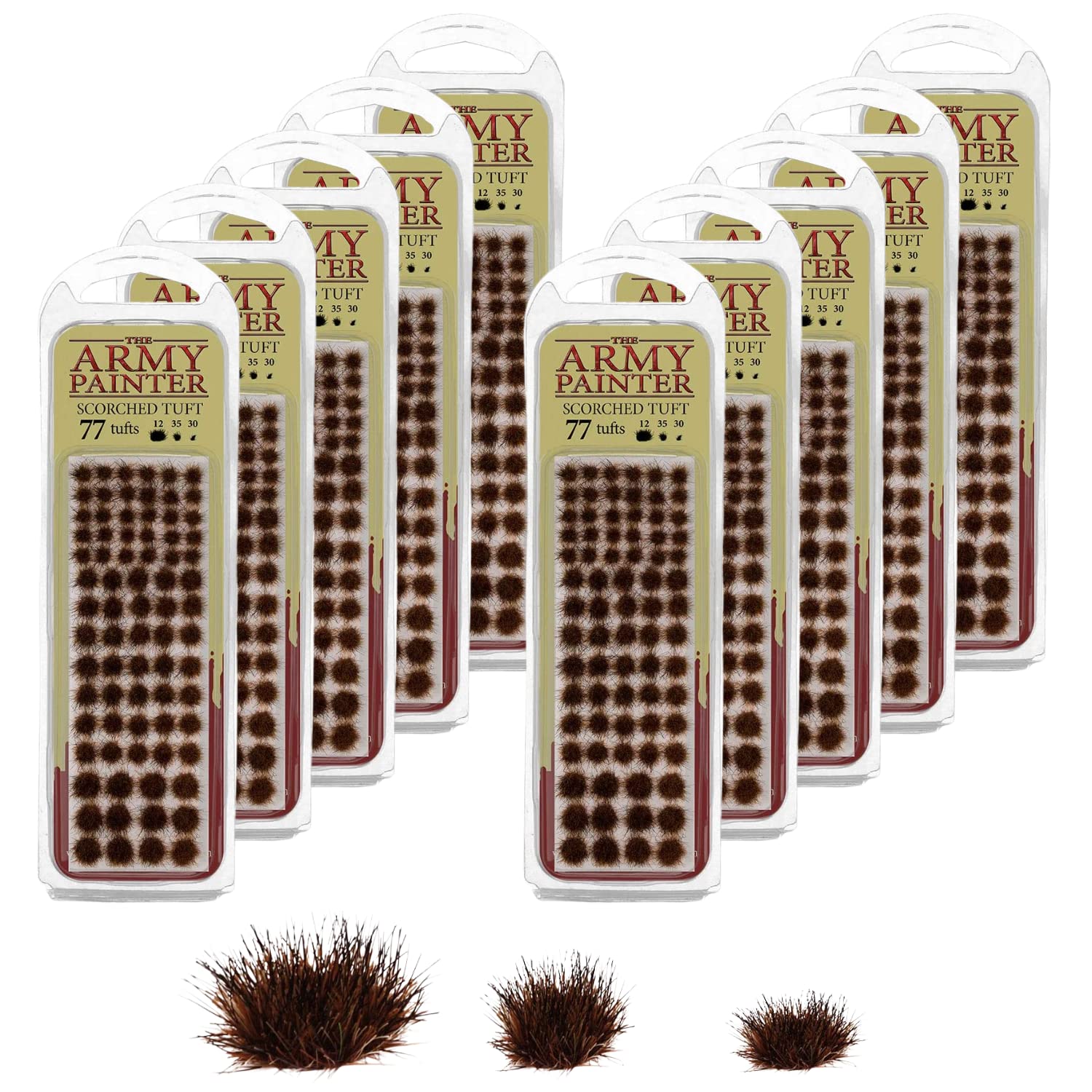 The Army Painter Tufts 10 Scorched Battlefield Tufts X 77 | Desertcart ...