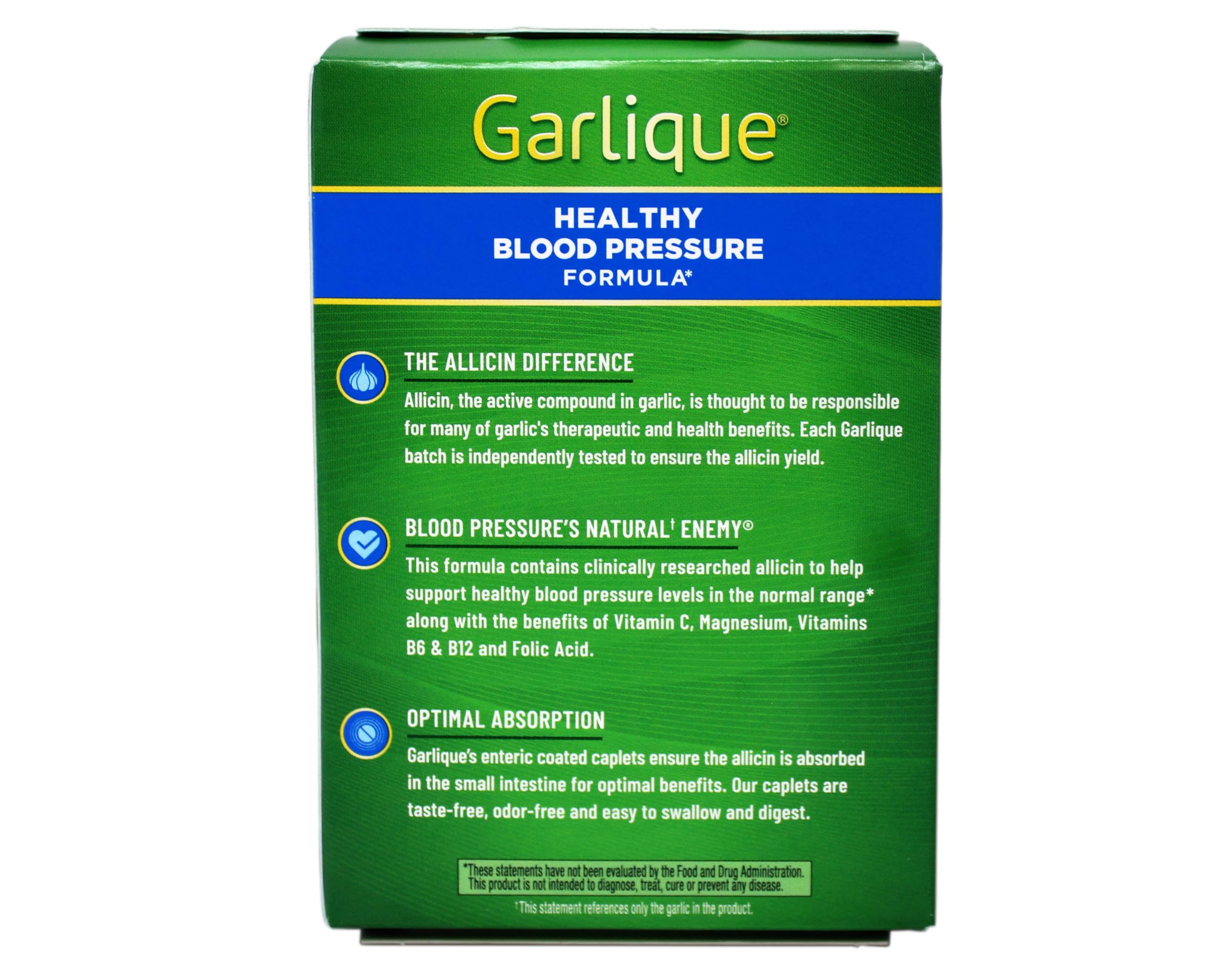 Snapklik.com : Garlique Healthy Blood Pressure Formula 60 Ct