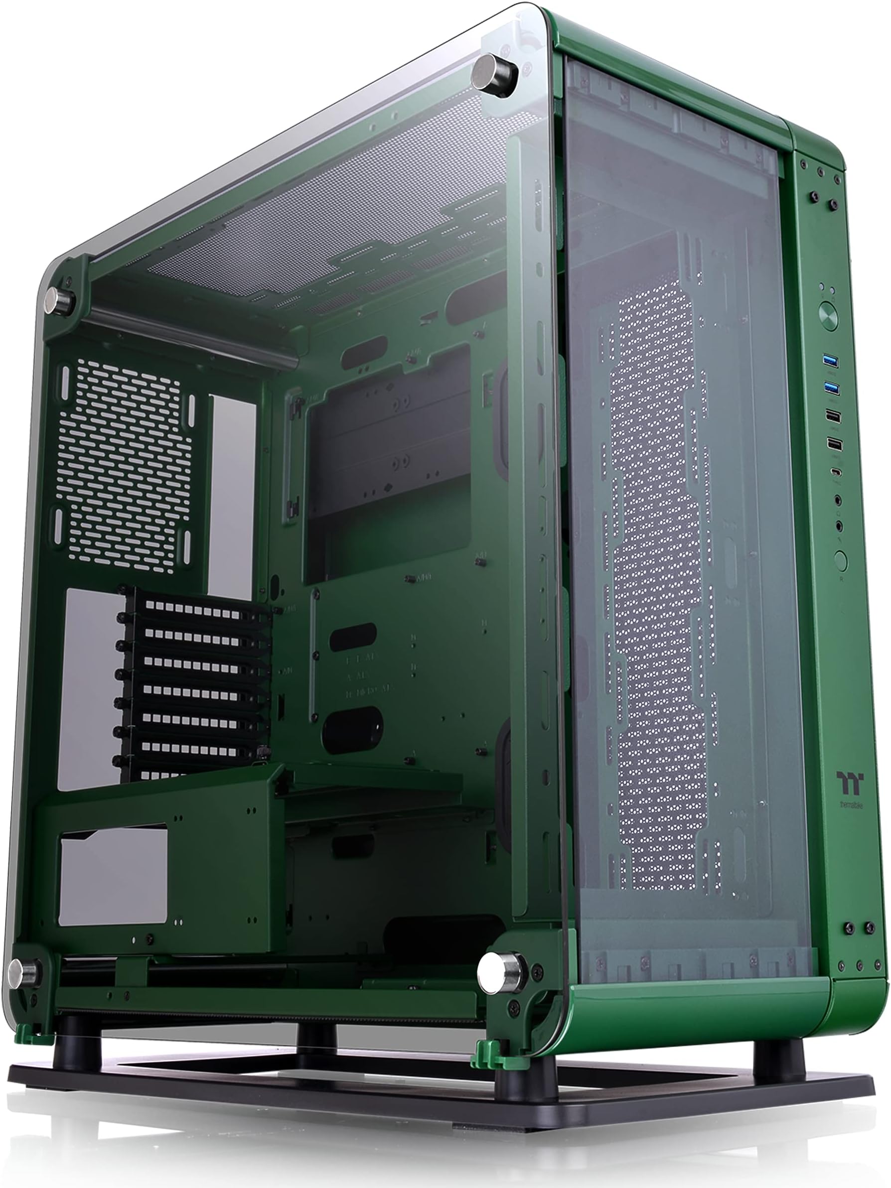 Amazon.com: Thermaltake The Core P6 TG Racing Green Edition ...