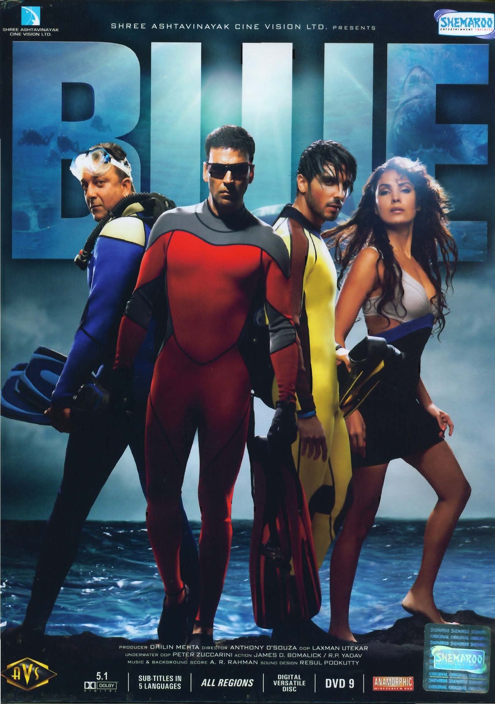 Amazon.com: Blue : Akshay Kumar, Katrina Kaif, Sanjay Dutt, Lara Dutta ...