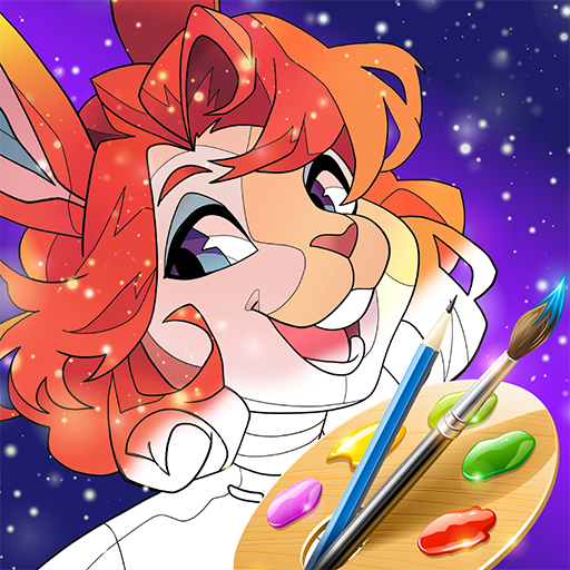 Furry Coloring Pages: Custom Furry and Anthro Portraits for Fandoms ...