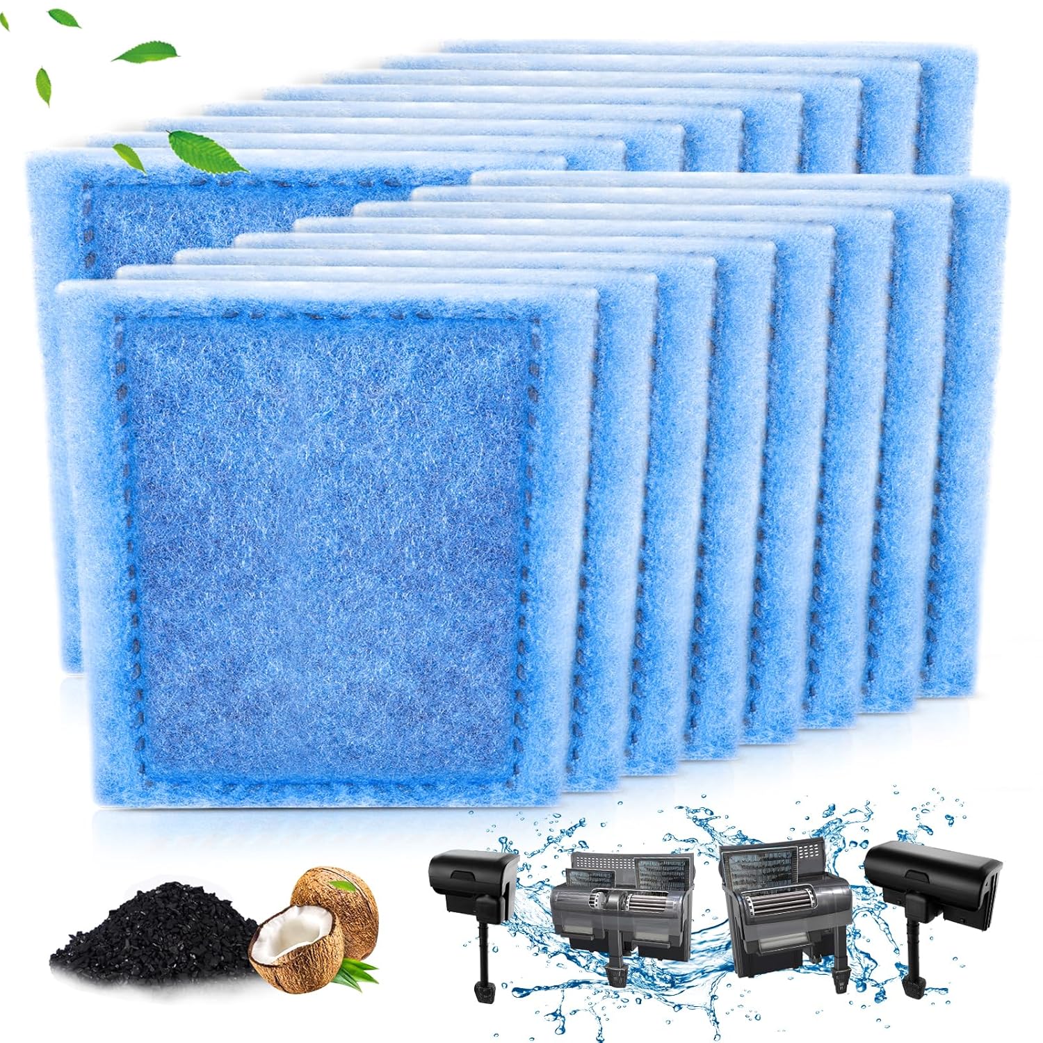 Umlecoa 8/16/32 Pack Rite-Size C Filter Cartridges for Marineland ...