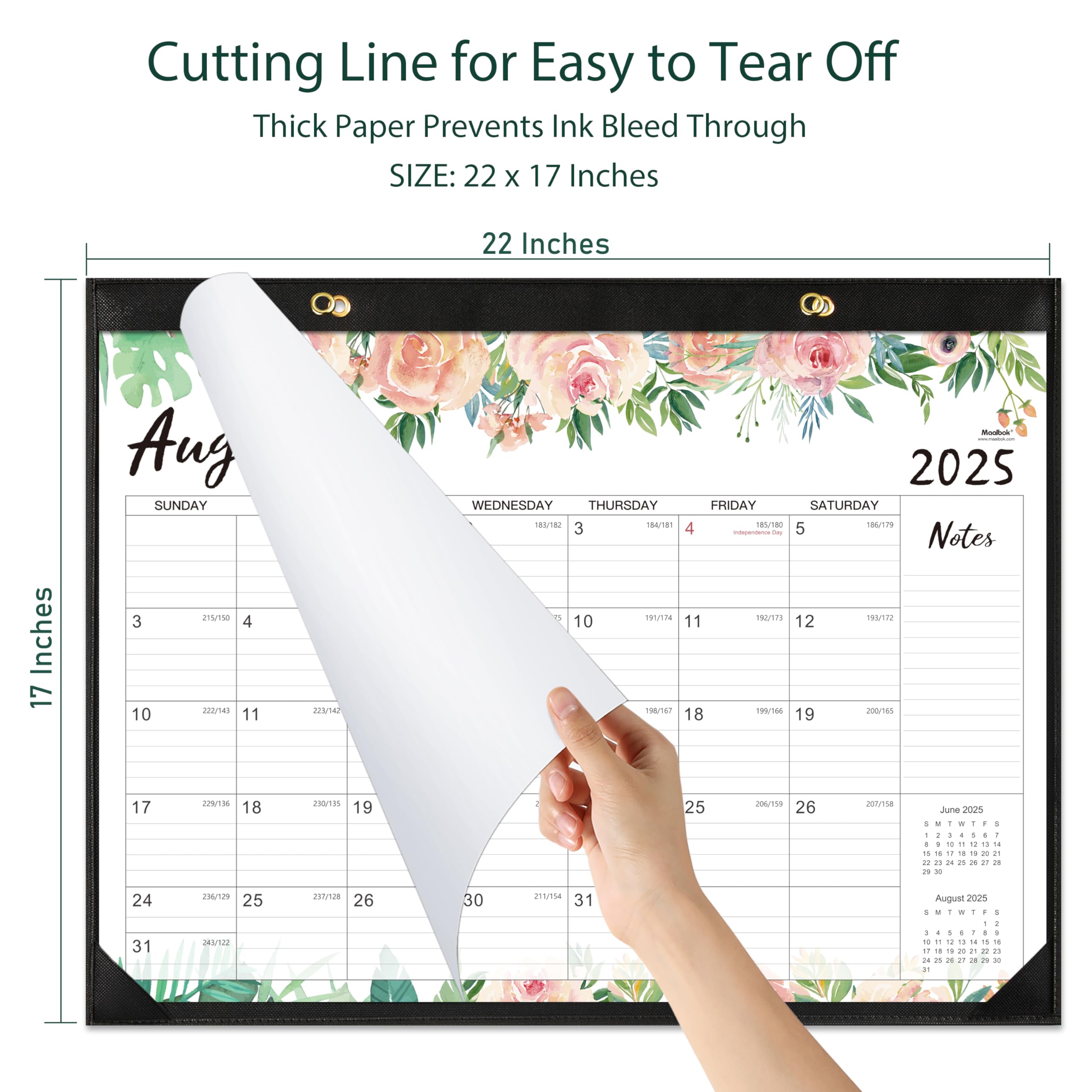 Snapklik.com : Desk Calendar 2025-2026 - Jul 2025 - Dec 2026, 18 Months ...