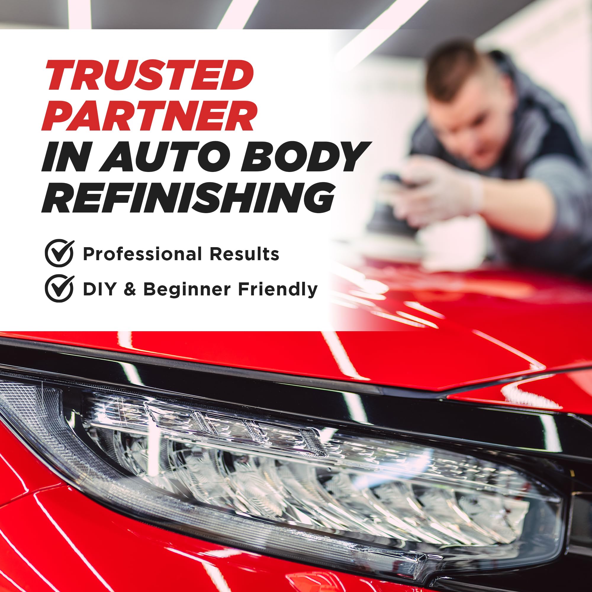 Snapklik.com : Black Dry Guide Coat Powder - Highlights Scratches ...