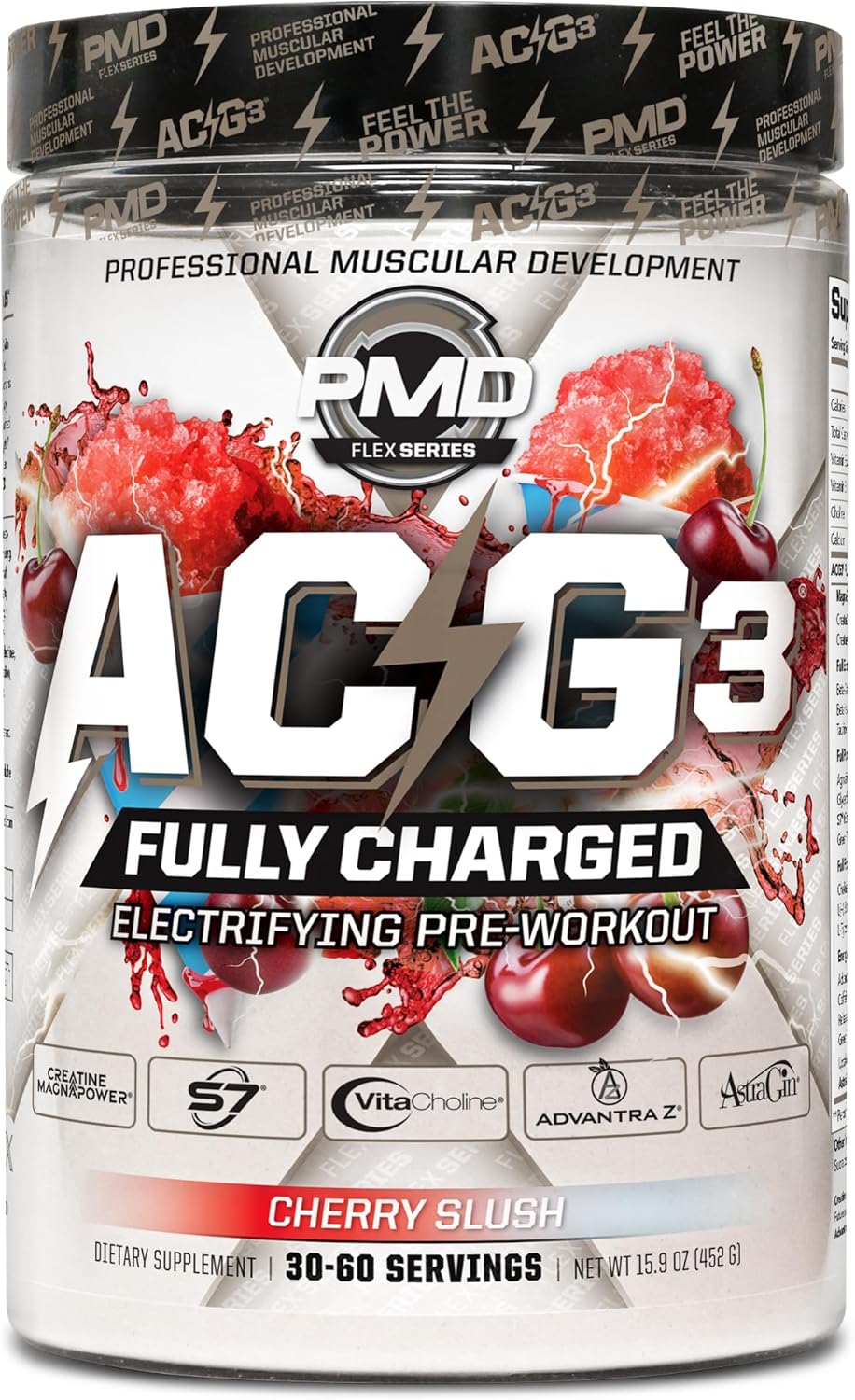 Amazon.com: PMD Sports ACG3 Fully Charged - Electrifying Pre Workout ...