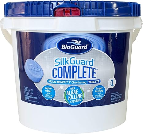 Amazon.com : BioGuard SilkGuard Complete 3” Chlorinating Tablets, 25 lb ...