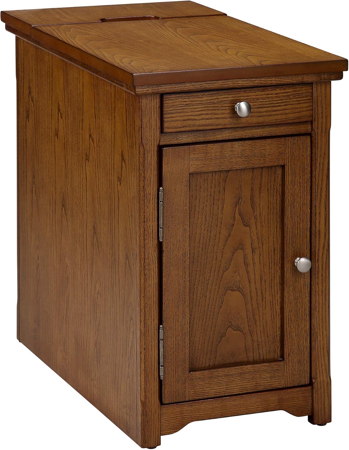 Amazon.com: Ball & Cast End Table with Drawer, Cabinet Storage Cups ...