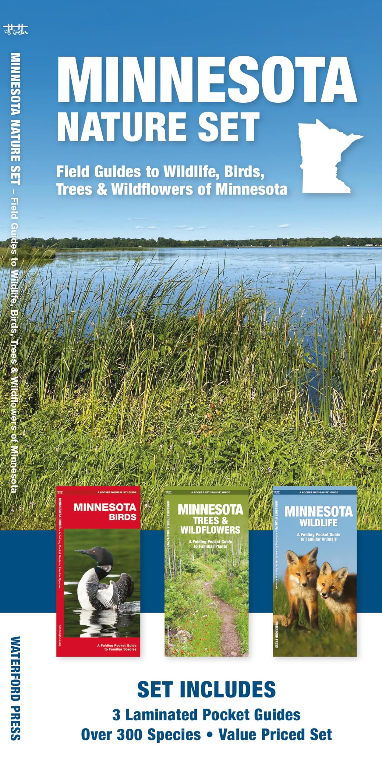 Minnesota Nature Set: Field Guides to Wildlife, Birds, Trees ...