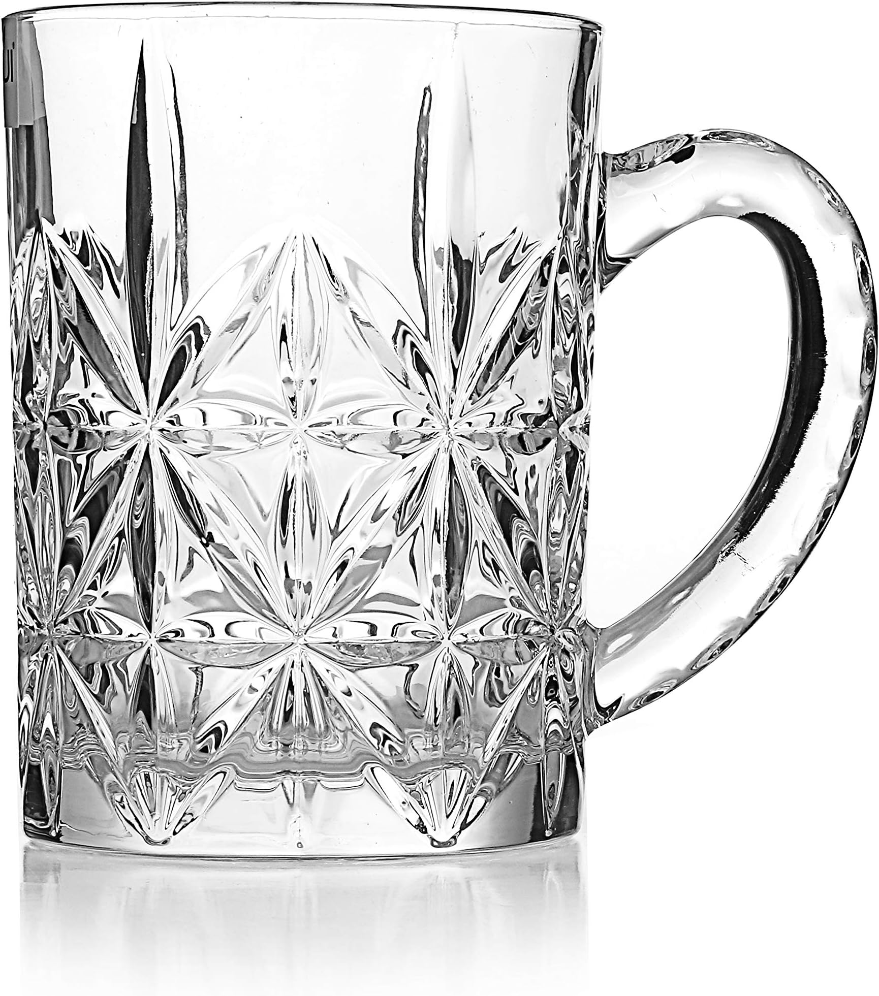 Buy Yera Glass Beer Mug for Drinking Cocktail, Juice, Milkshake, Coke ...