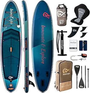 InnoExpo 11' Inflatable Stand Up Paddle Boards with Premium Accessories ...