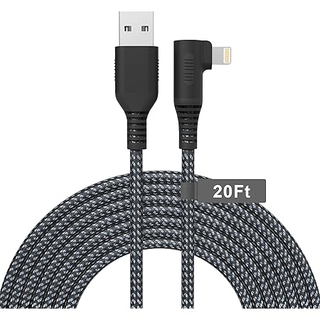 Amazon.com: iPhone Charger 20FT/6M [Apple MFi Certified] Lightning ...