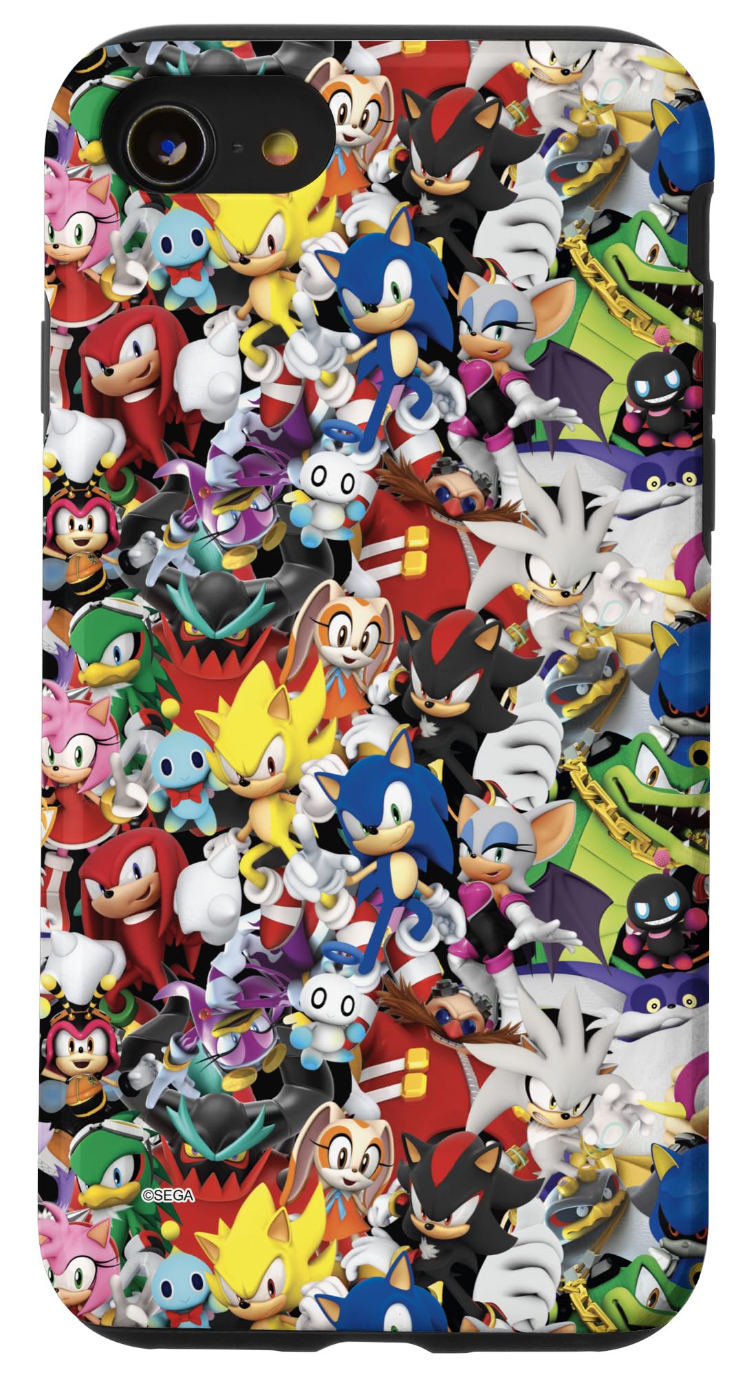Amazon.com: iPhone SE (2020) / 7 / 8 Sonic the Hedgehog - All-Star Cast ...
