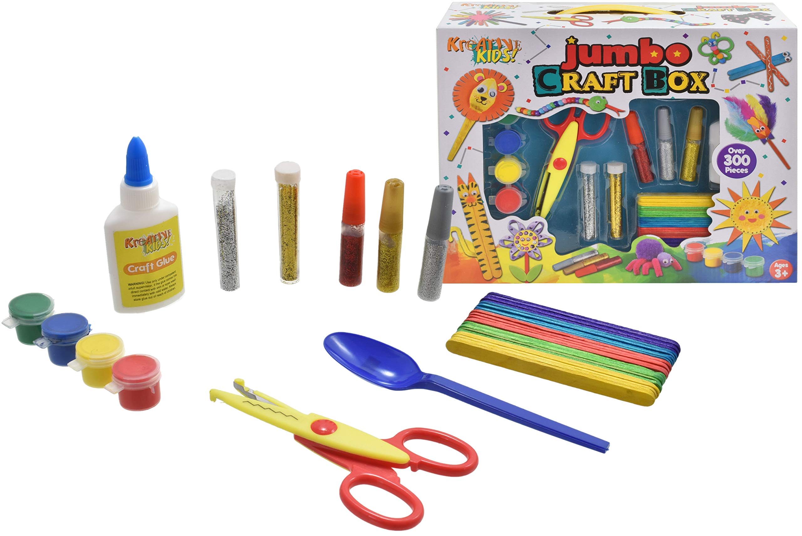 Buy Kreative Kids Jumbo 300 Piece Creative Craft Box Includes Arts buy-kreative-kids-jumbo-300-piece-creative-craft-box-includes-arts