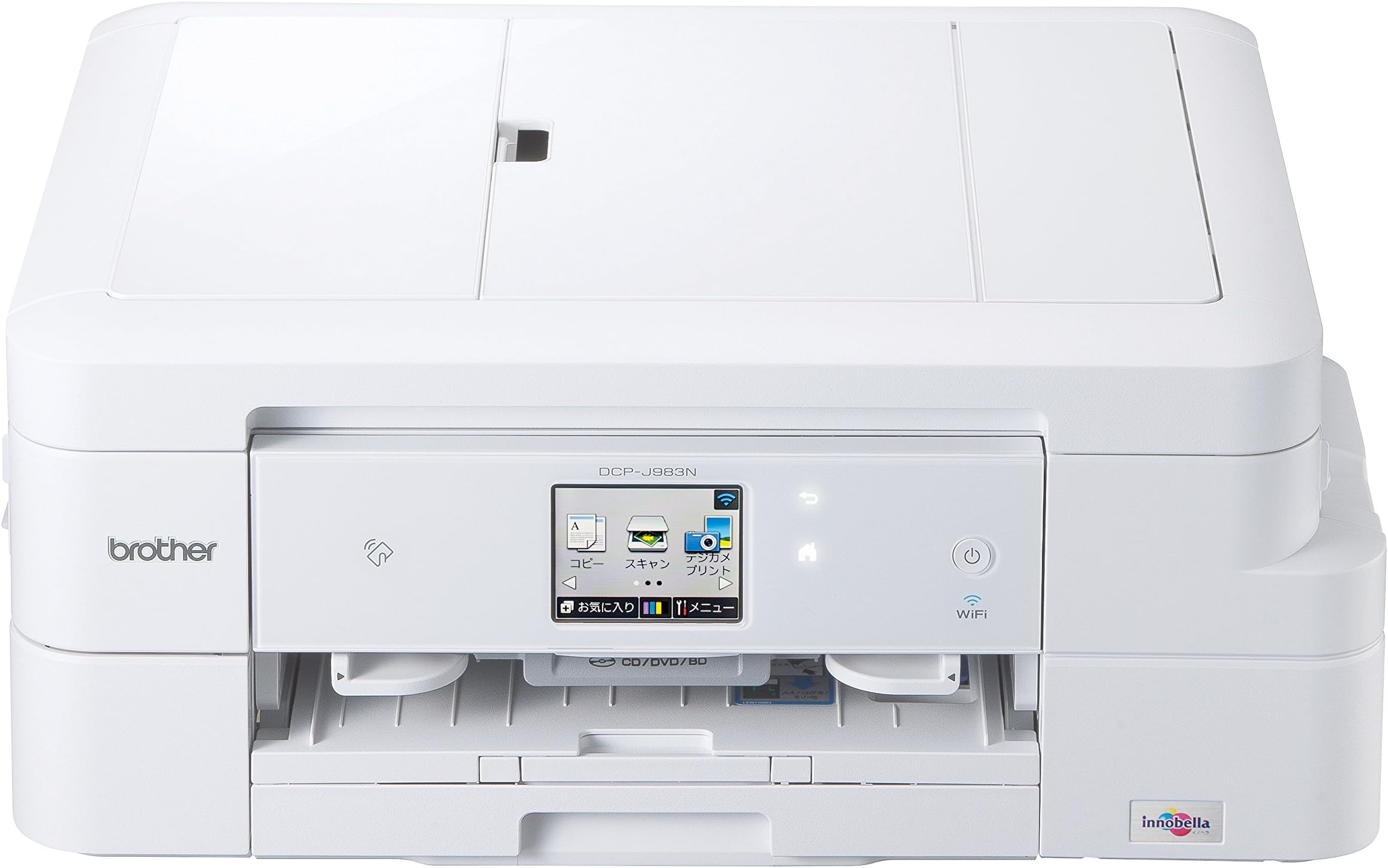 Amazon.co.jp: ブラザー プリンター 大容量ファーストタンク A4インクジェット複合機 DCP-J4143N (Wi-Fi/自動両面印刷/ADF/在宅学習・在宅ワーク向け ...