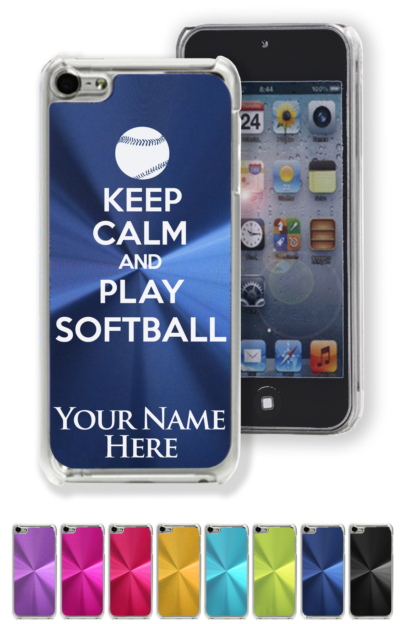 Keep Calm And Play Softball Iphone Case