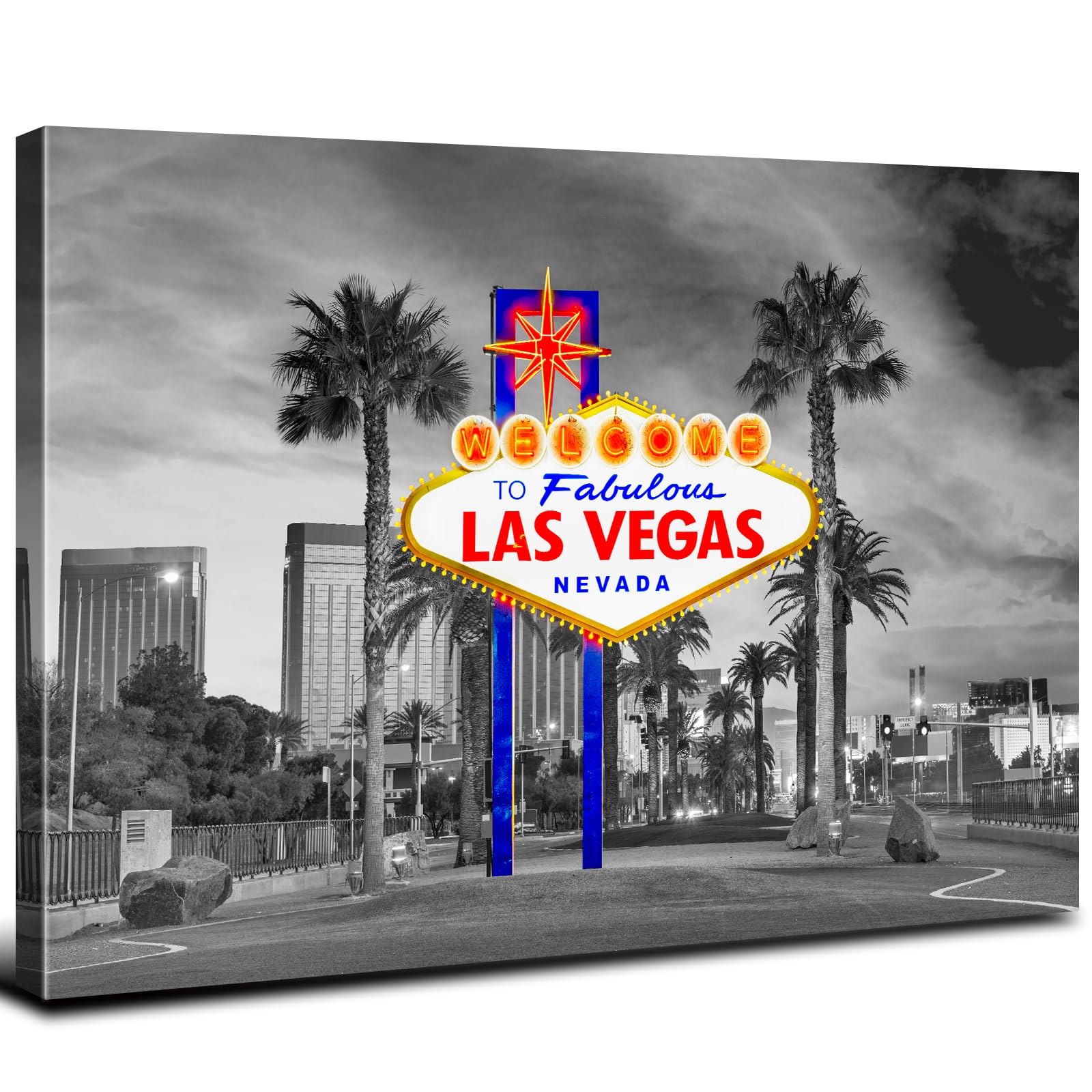 Iconic Vegas Signs Iconic Welcome To Fabulous Las Vegas Nevada Sign On