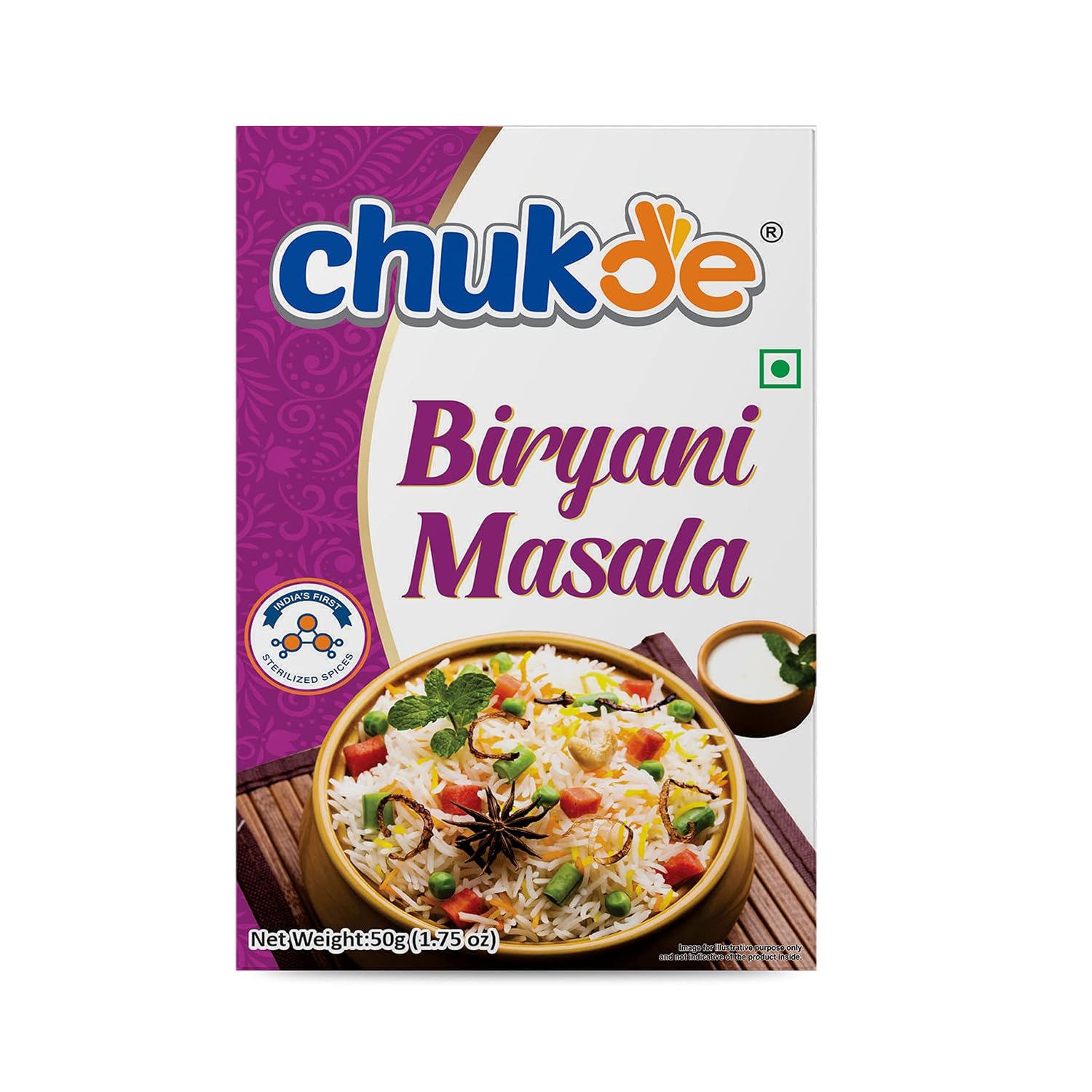 Chukde Spices Biryani Masala Powder | A Blend of Traditional Herbs and ...