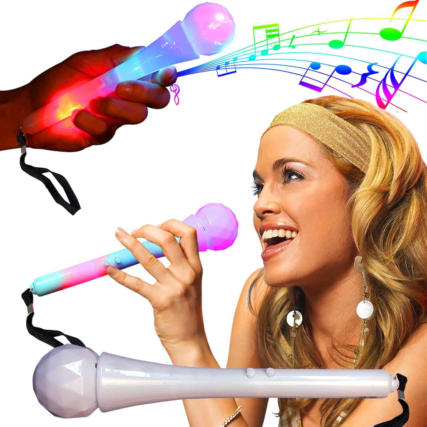 Amazon.com: LED Sound Activated Microphone : Musical Instruments