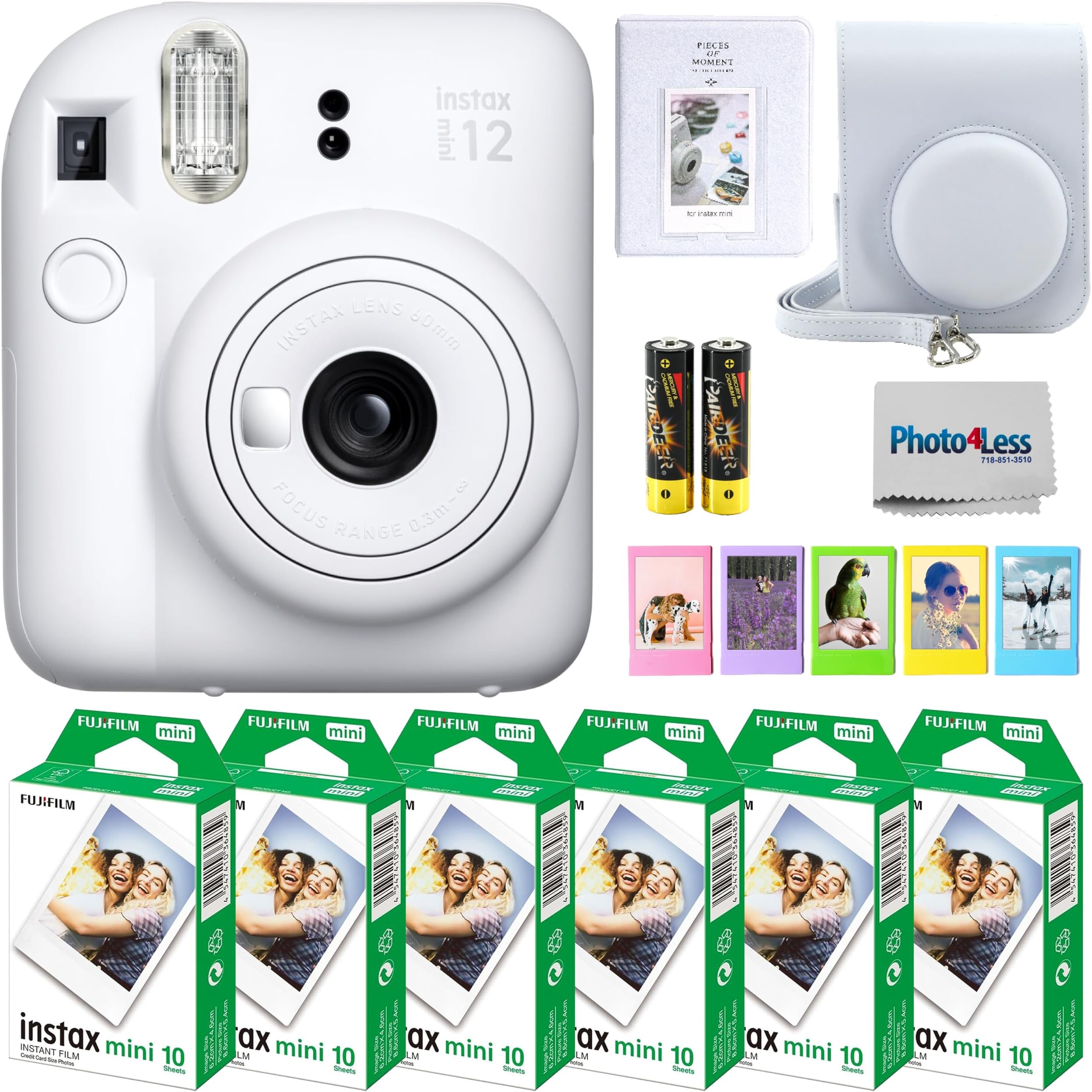 Amazon.com : Fujifilm Instax Mini 12 Instant Camera Bundle with ...