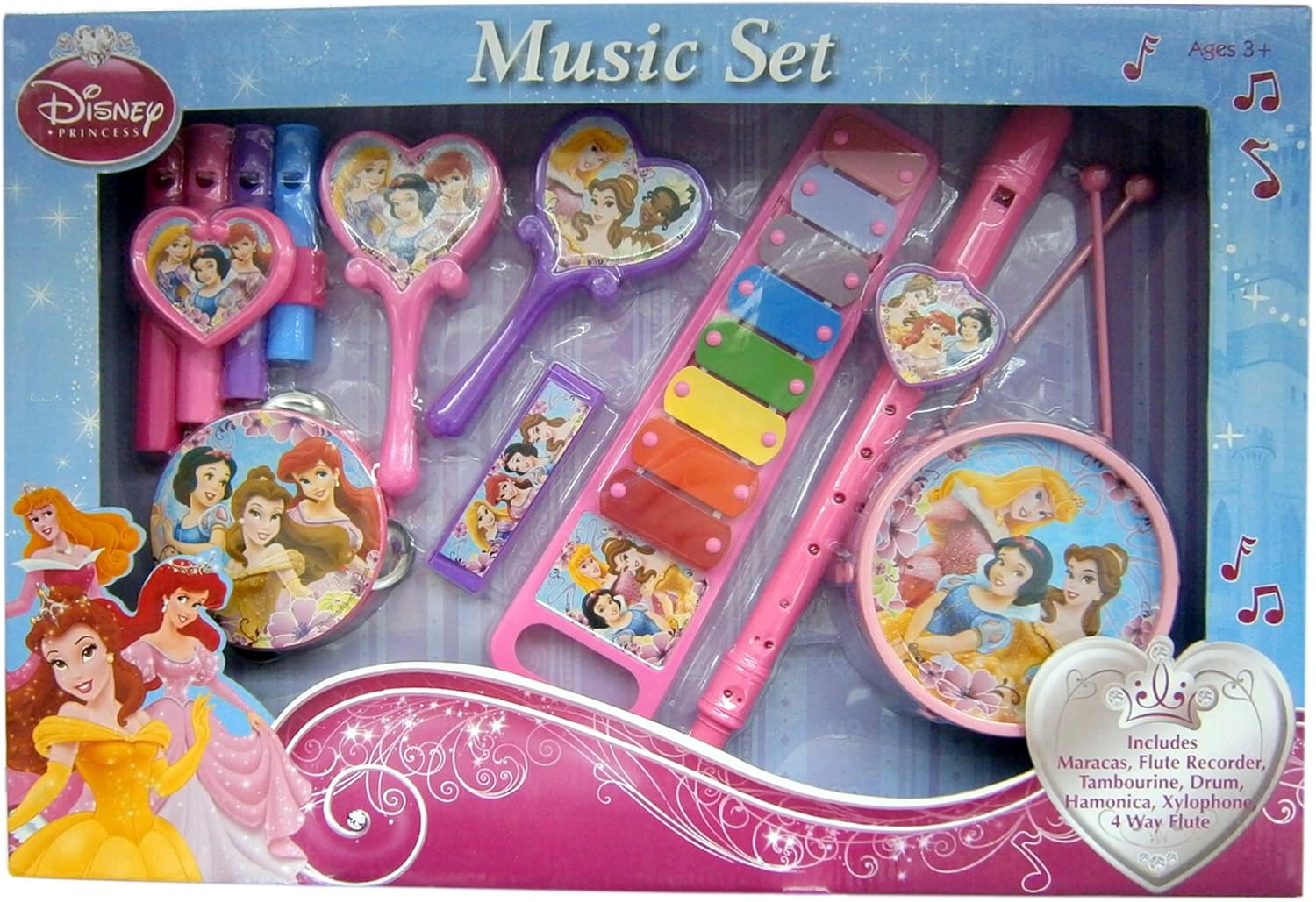 Amazon.com: What Kids Want Princess Deluxe Music Set : Toys & Games