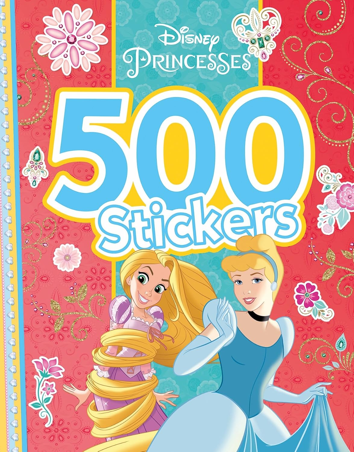Amazon.com: DISNEY PRINCESSES - 500 stickers: 9782017037750: Books