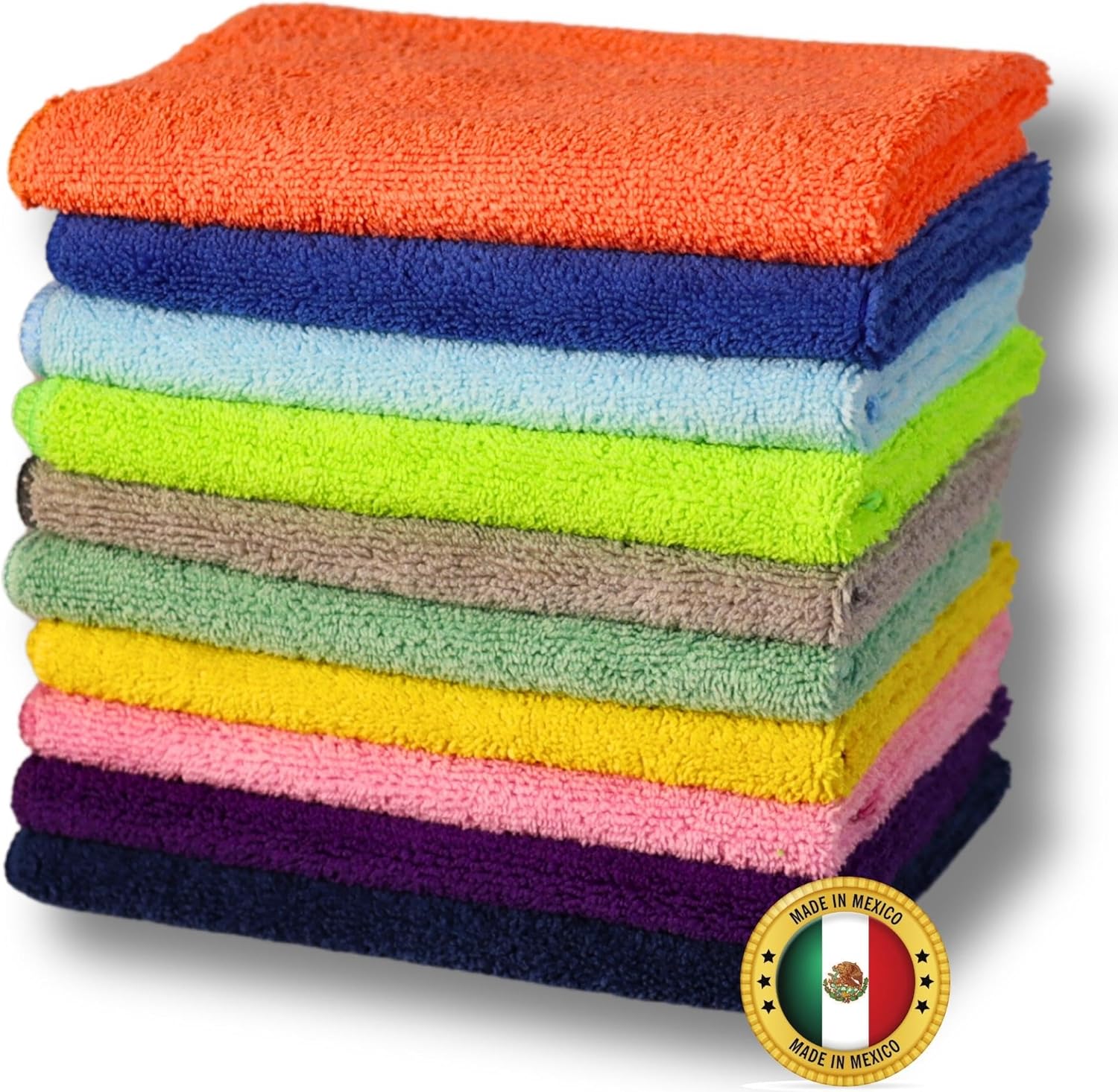 Catro Paños de Limpieza de Microfibra, Trapos de Cocina no abrasivos ...