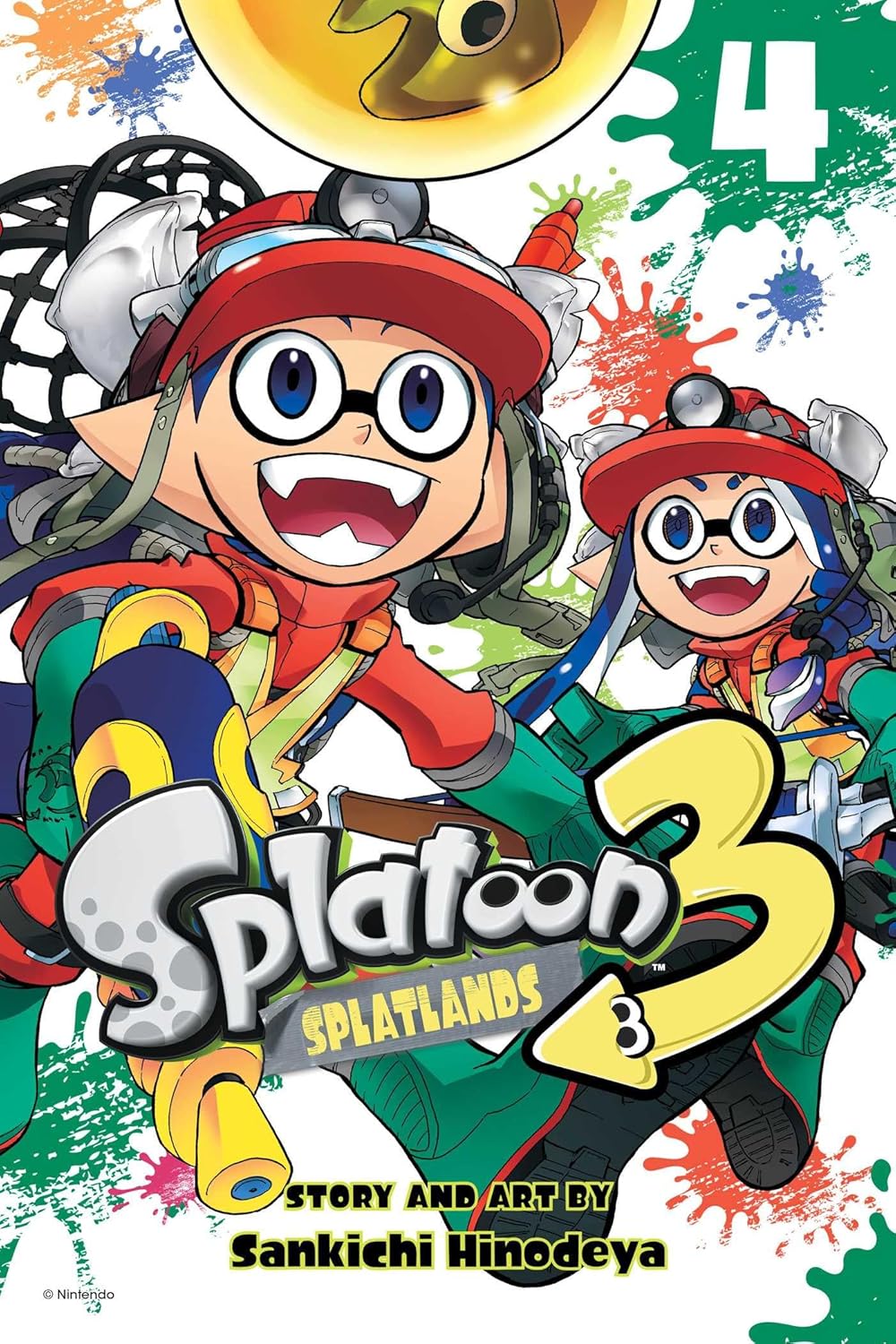 Splatoon 3: Splatlands, Vol. 4: Hinodeya, Sankichi: 9781974752645: Amazon.com: Books