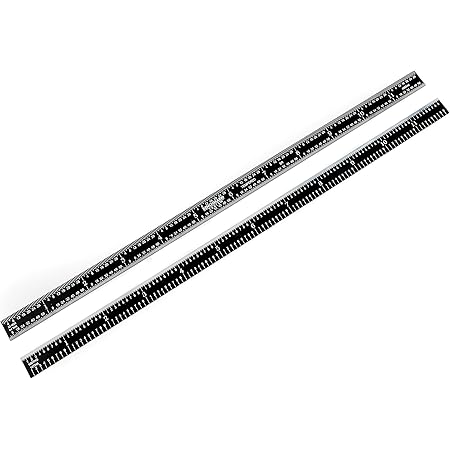Benchmark Tools 466583 Flexible 6 Inch 5R Machinist Rule with 1/10, 1/ ...