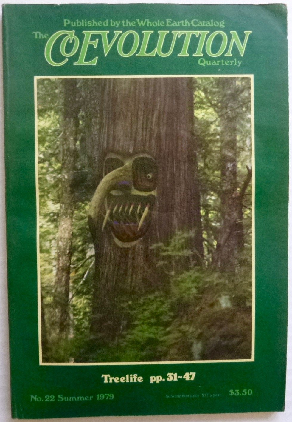 Coevolution Quarterly (Number 22, SUmmer 1979): Russell Schweickart, E ...