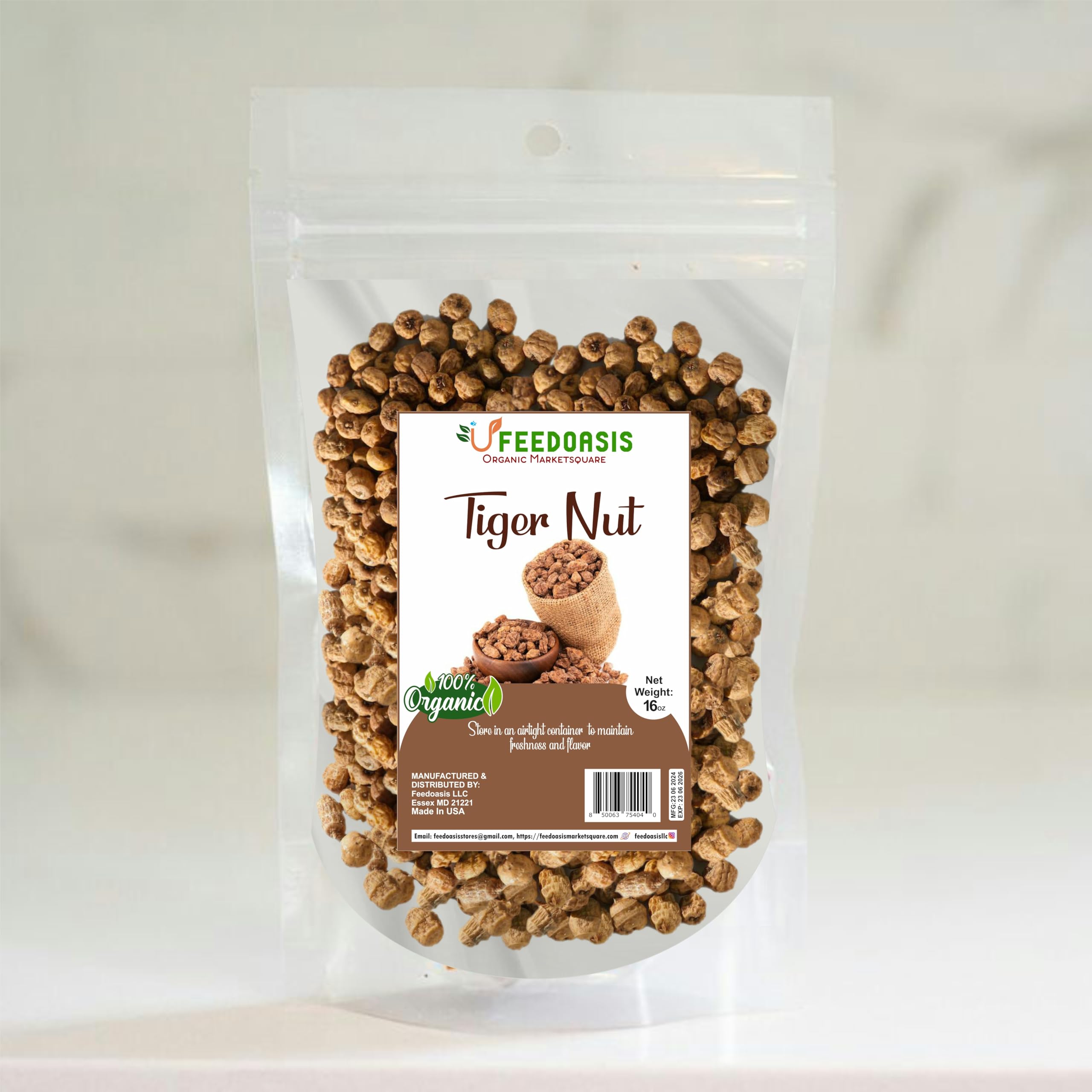 Amazon.com : Tiger nuts (Probiotic Fibre) Aya, Aki-awusa, Ofio, Atadwe ...