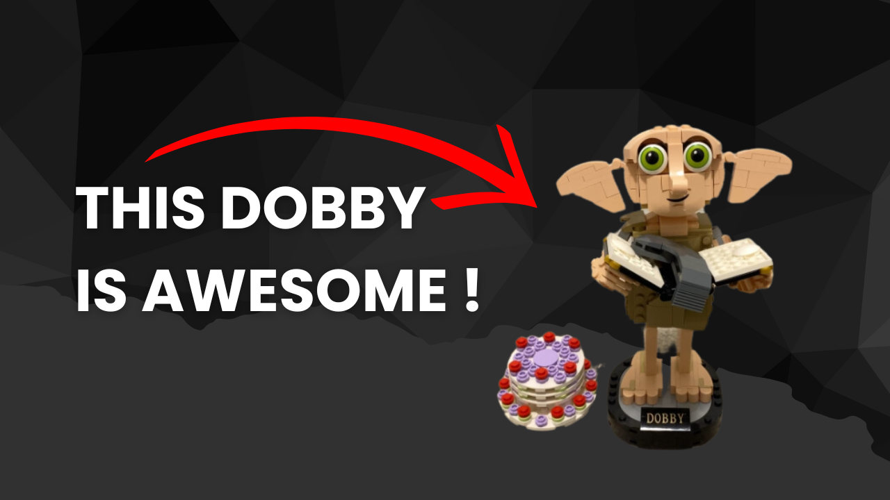 Watch This Dobby Lego Is Super Fun! on Amazon Live