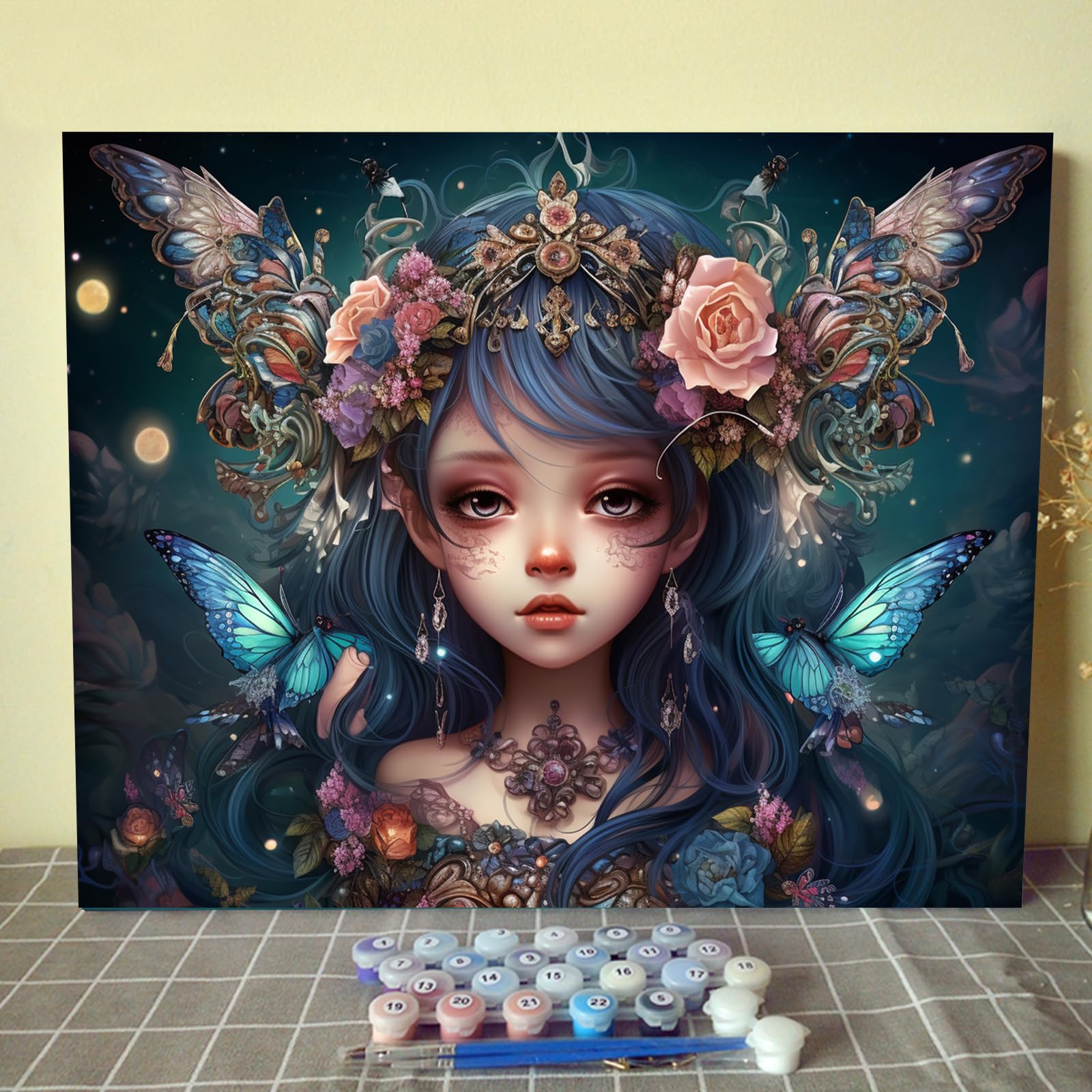 Fairy Acrylic Painting