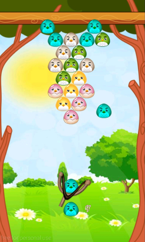 Bubble Shooter Classic Angry Eggs Game For Kindle Fire Free Arcade ...