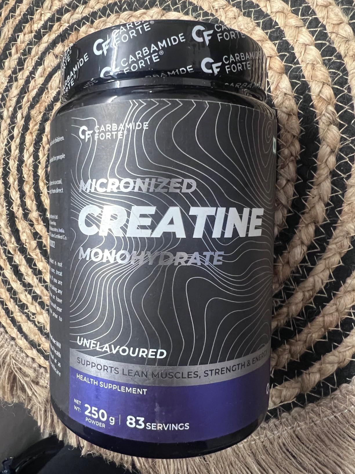 Carbamide Forte Micronized Creatine Monohydrate 100gm Supplement Powde