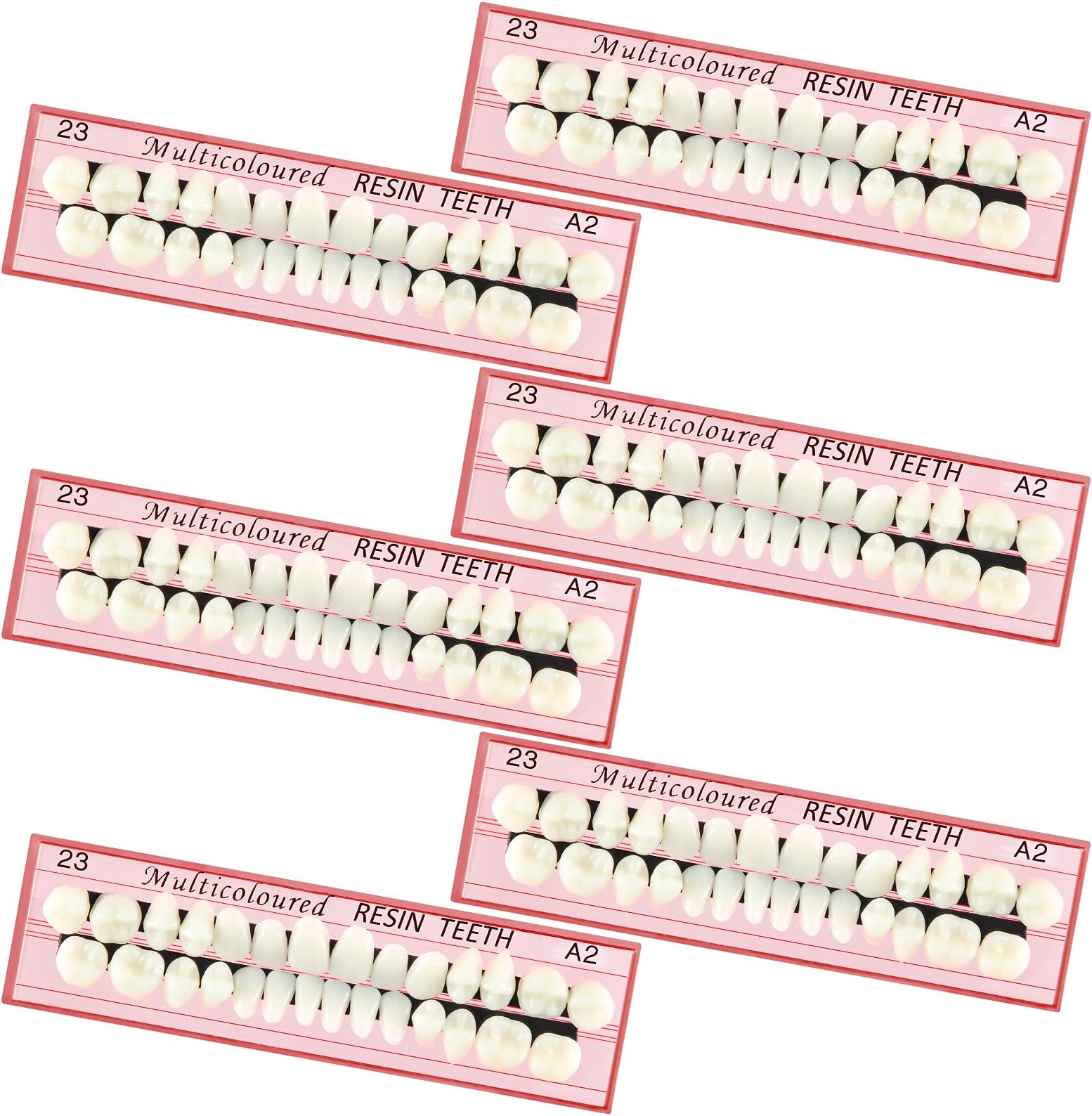 Amazon.com: 100 PCS Mixed Dental Temporary Crown Kit Anterior Front ...