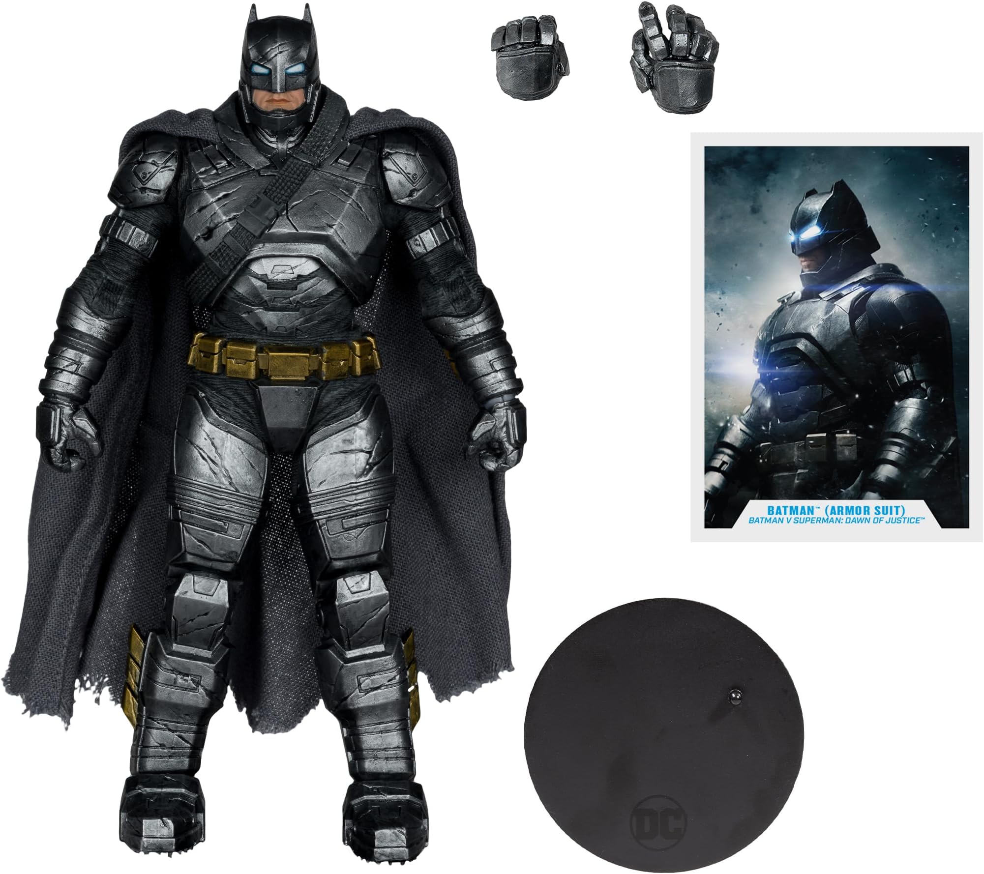 Dc Multiverse 7In - Batman (Armored)(Bvs) : Amazon.com.au: Toys & Games