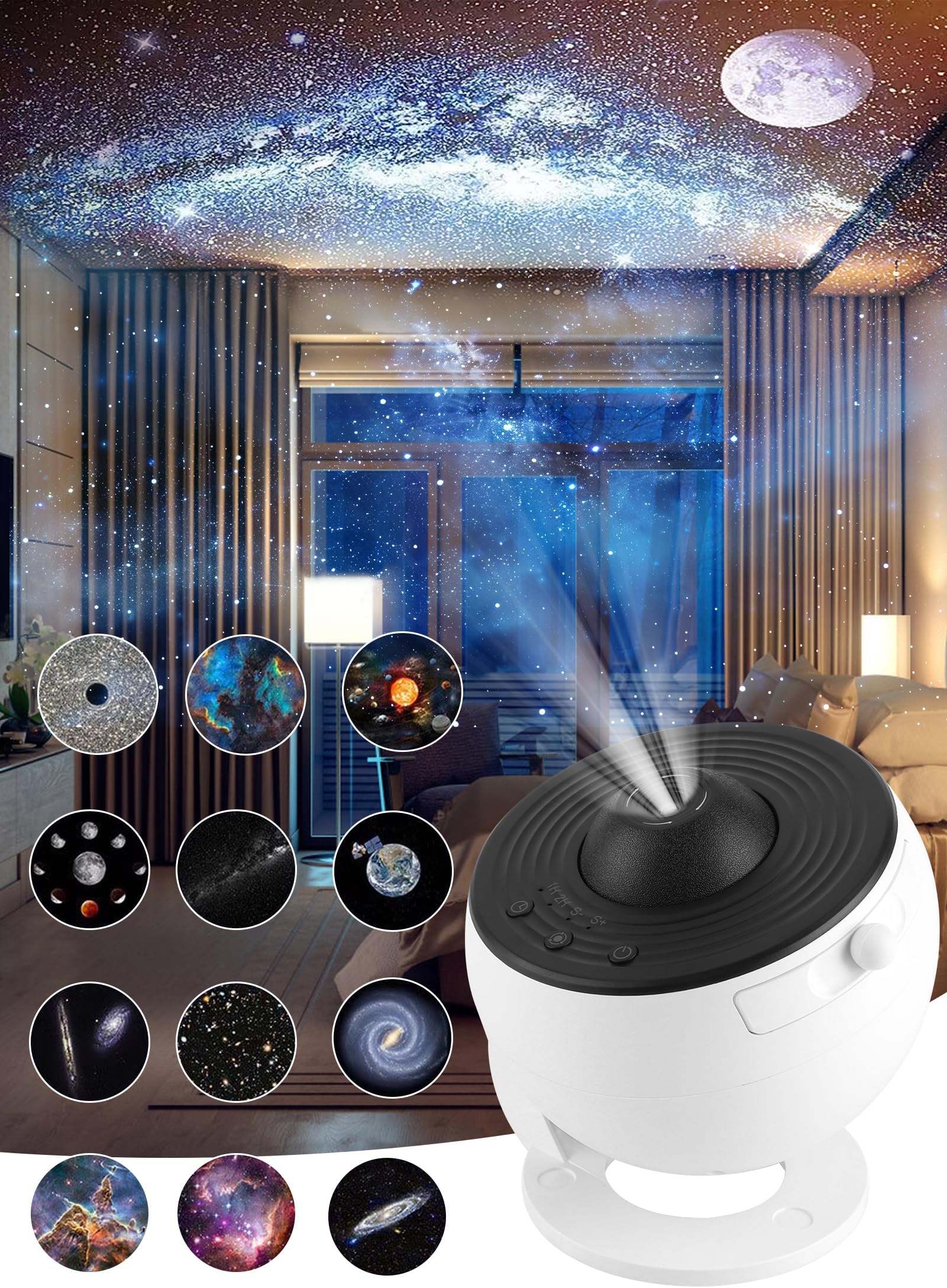 Proyector de Estrellas Luz de Galaxia, Proyector de Estrellas de ...