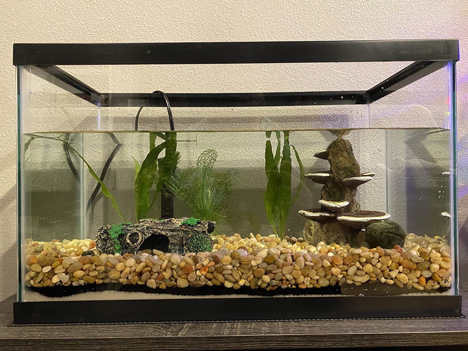 $2/mo - Finance JIH Aquarium Decorations Resin Hollow Tree Trunk ...