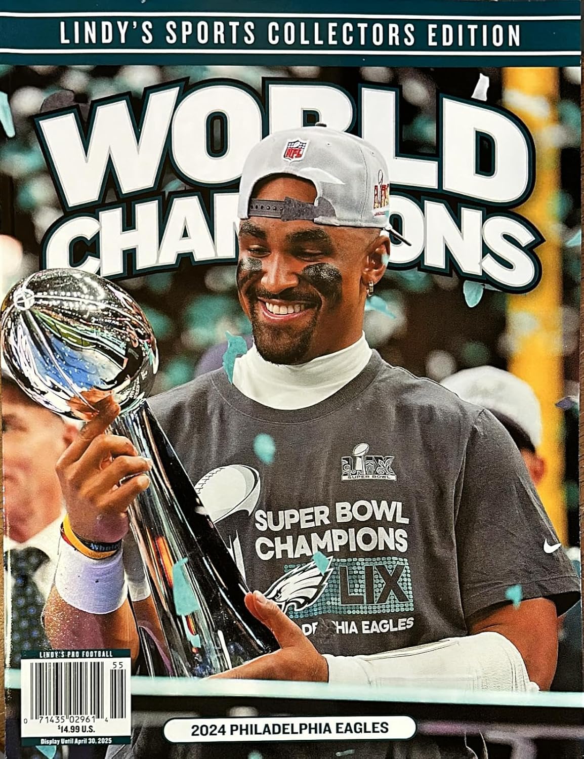 Lindy’s Pro Football Magazine Issue 55, 2024 Philadelphia Eagles Super ...