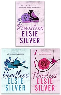 Elsie Silver Chestnut Springs Series 3 Books Collection Set (Heartless, Flawless, Powerless ...