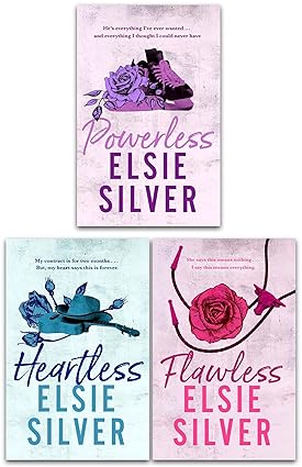 Elsie Silver Chestnut Springs Series 3 Books Collection Set (Heartless, Flawless, Powerless ...