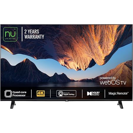 Foxsky 165 cm (65 inches) 4K Ultra HD Smart LED TV 65FS-VS (Black ...