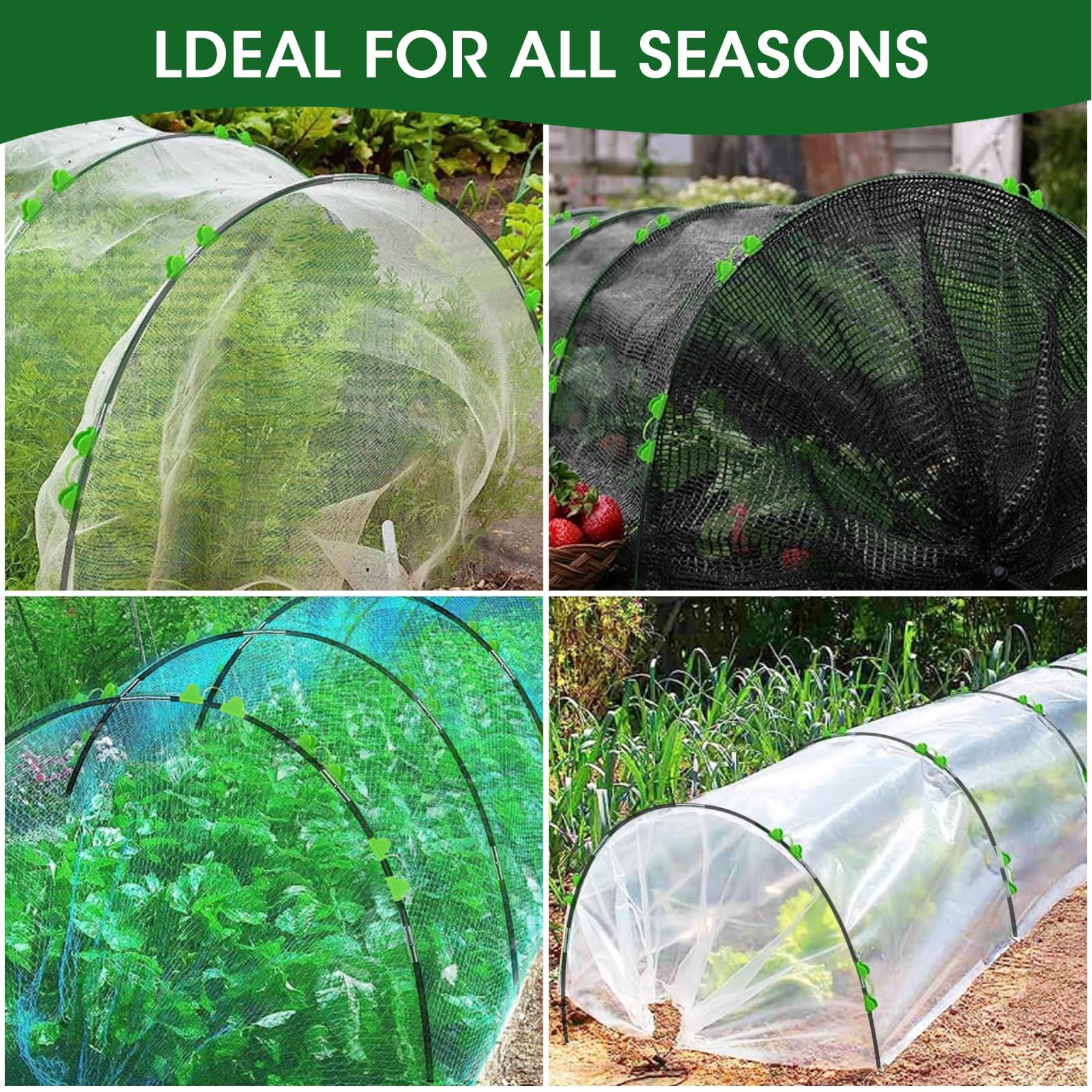 Plastic Hoops For Row Covers