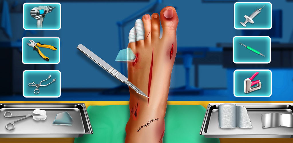ASMR Foot Doctor Game - Feet Care Sole Surgery ER Hospital Simulator Games:Amazon.de:Appstore ...