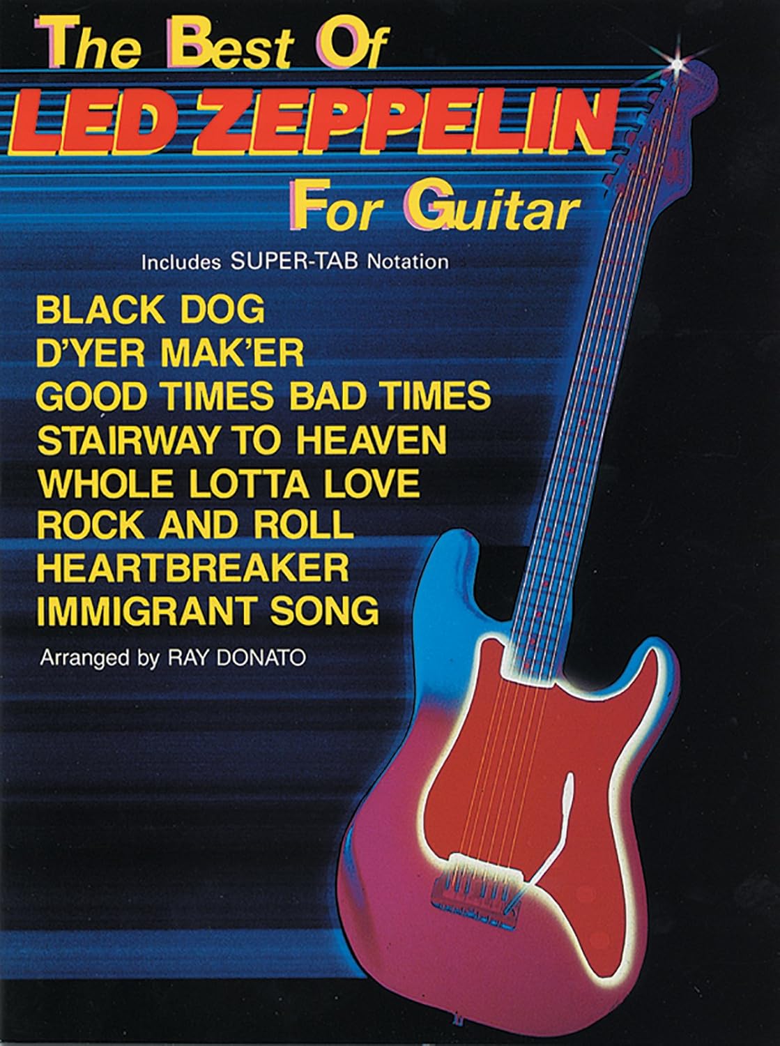 Amazon.com: The Best of Led Zeppelin for Guitar: Includes Super TAB ...